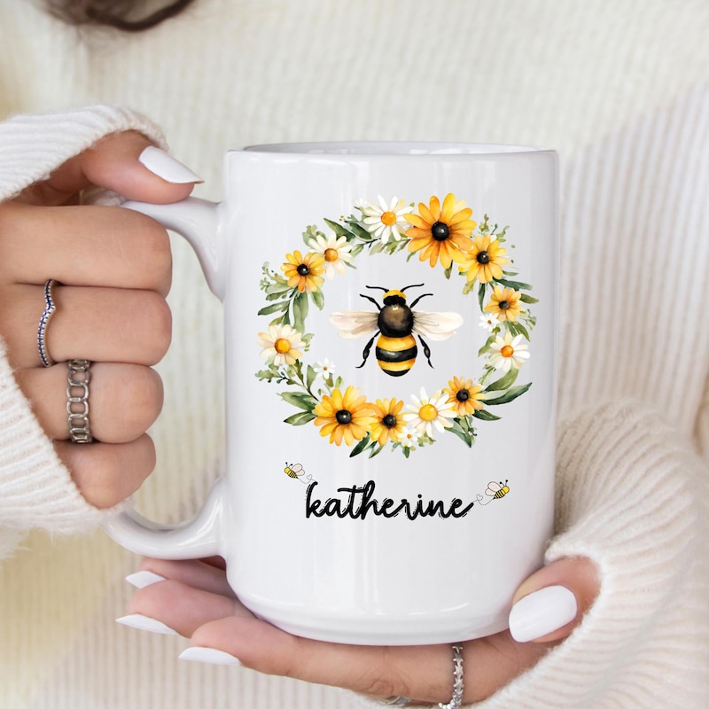 Bee Mug - Etsy