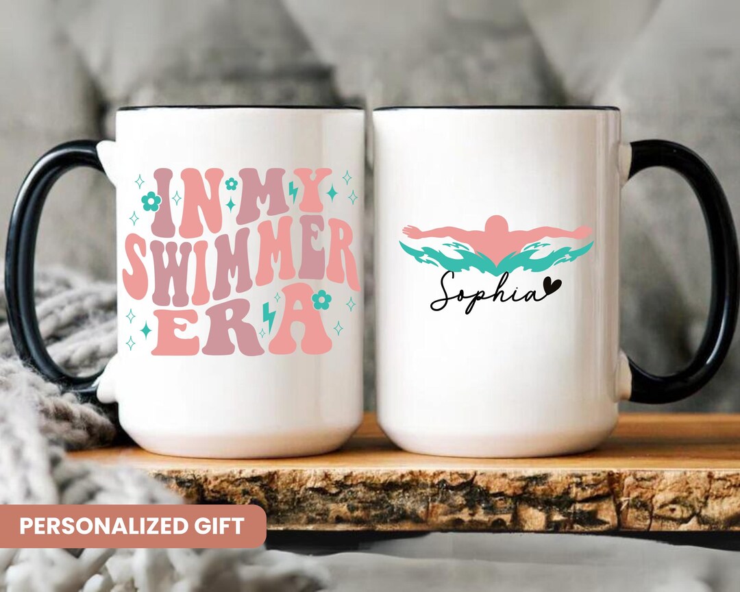 Personalized Swimmer Mug, Swimmer Gifts, Swimming Gifts, Swimming Mug ...