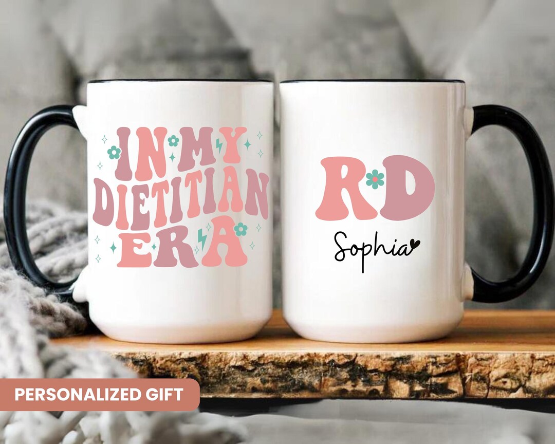 Personalized Nutricionist Mug, Nutritionist Gift, Dietitian Gifts ...