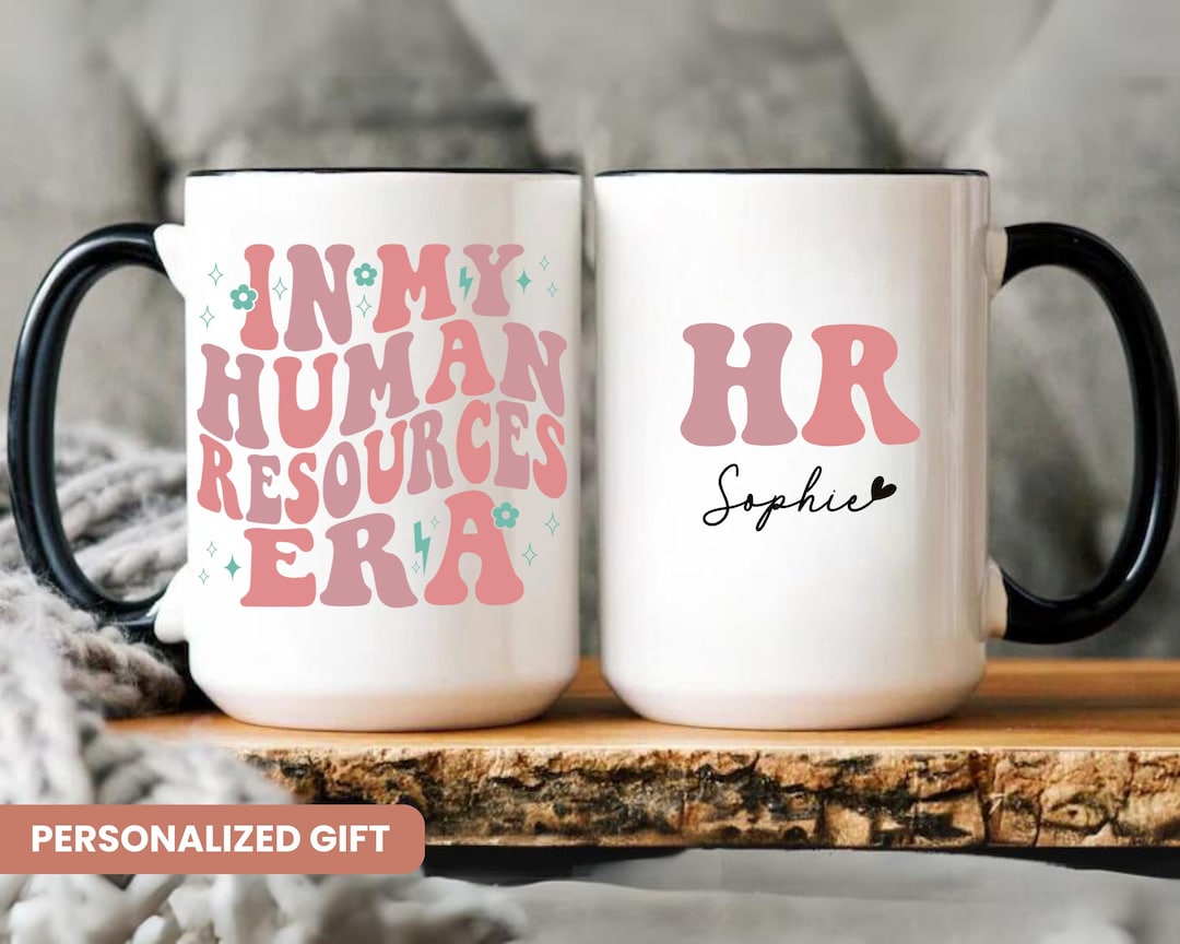 Personalized Human Resources, HR Mug, HR Gifts, HR Manager Gift, Human ...