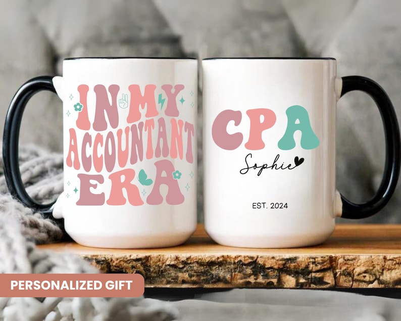 Accountant Mug, Cpa Gift, Custom Accountant Mug, New Accountant Gift ...