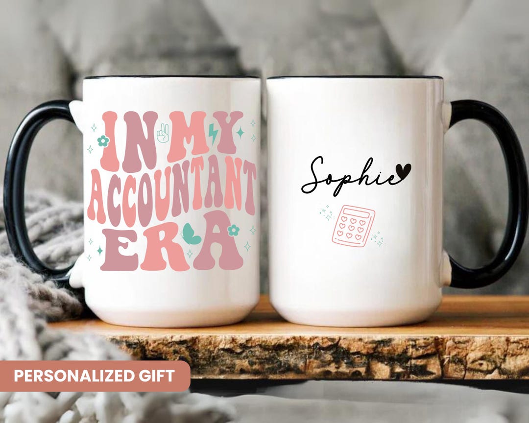 Accountant Mug, Cpa Gift, Custom Accountant Mug, New Accountant Gift ...