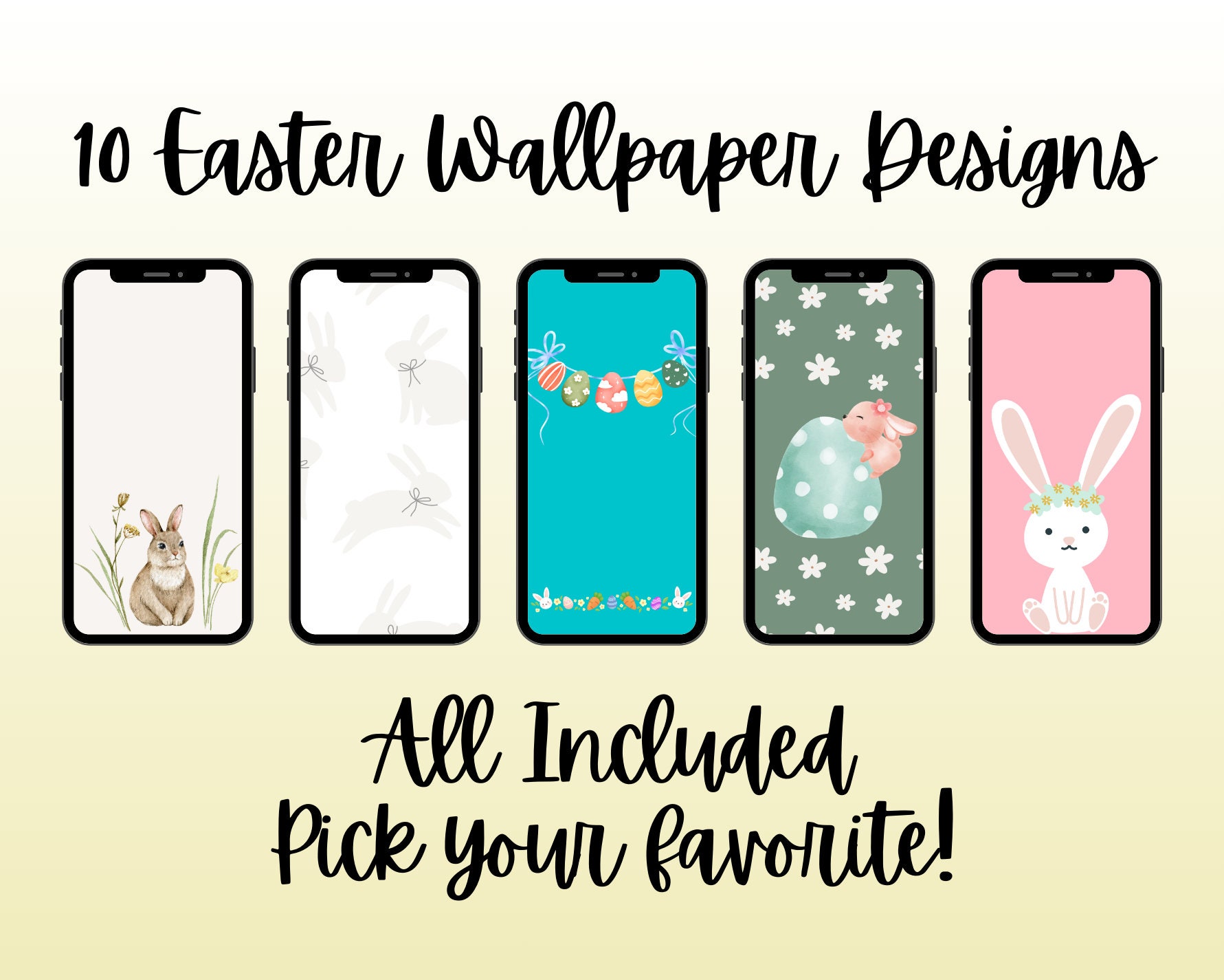 IPhone Wallpaper, Easter Phone Background, Cute Phone Wallpaper ...