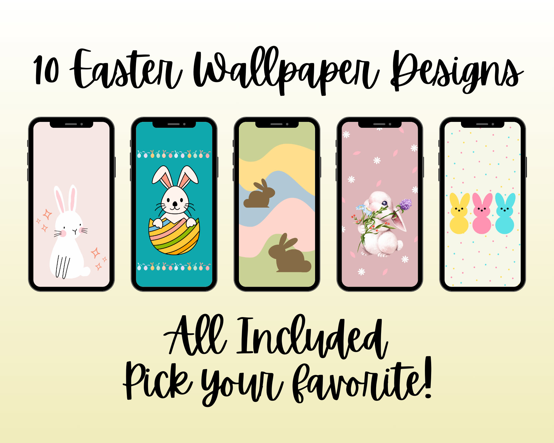 IPhone Wallpaper, Easter Phone Background, Cute Phone Wallpaper ...