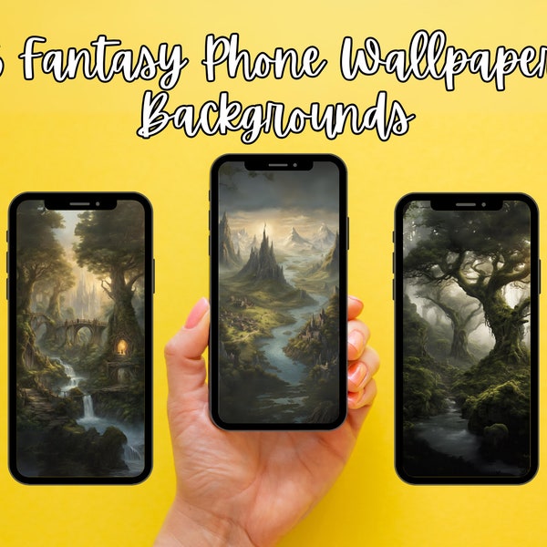 Tolkien iPhone Wallpaper - Etsy