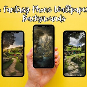 5 Middle Earth Fantasy iPhone Wallpaper, Hobbitcore Phone Background ...