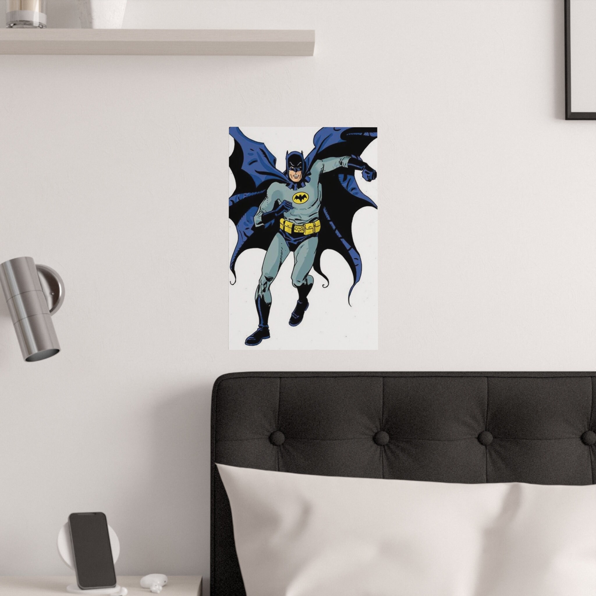 Batman Superhero Comics Poster, Dynamic Wall Art for DC Enthusiasts ...