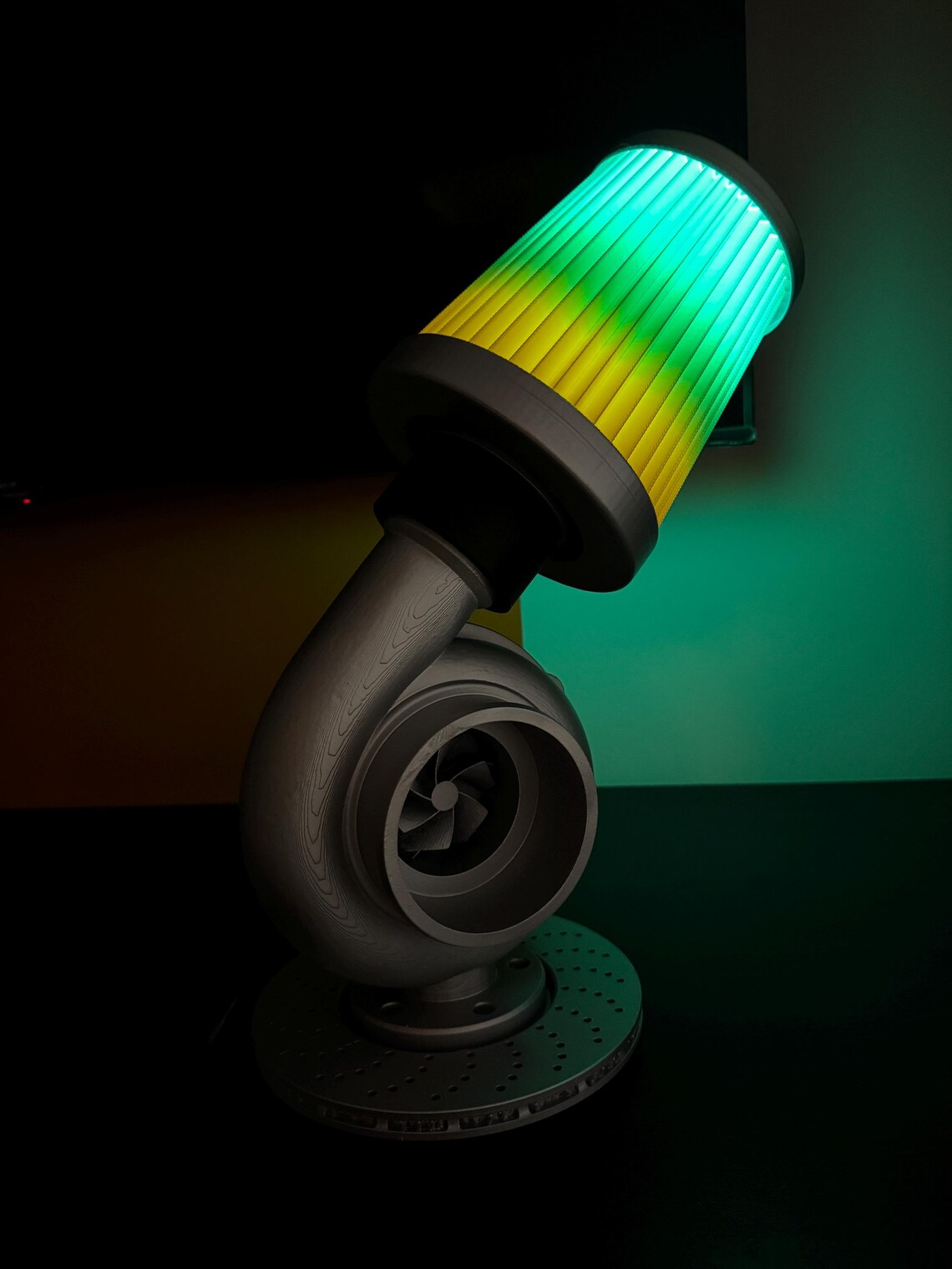 3D TURBO DESKTOP LAMP - Etsy UK