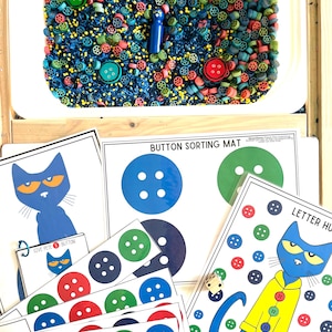 Pete the Cat Toddler Activities Digital Download 2-6 Years Old - Etsy