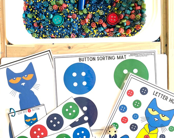 Pete the Cat Toddler Activities Digital Download (2-6 Years Old) - Etsy