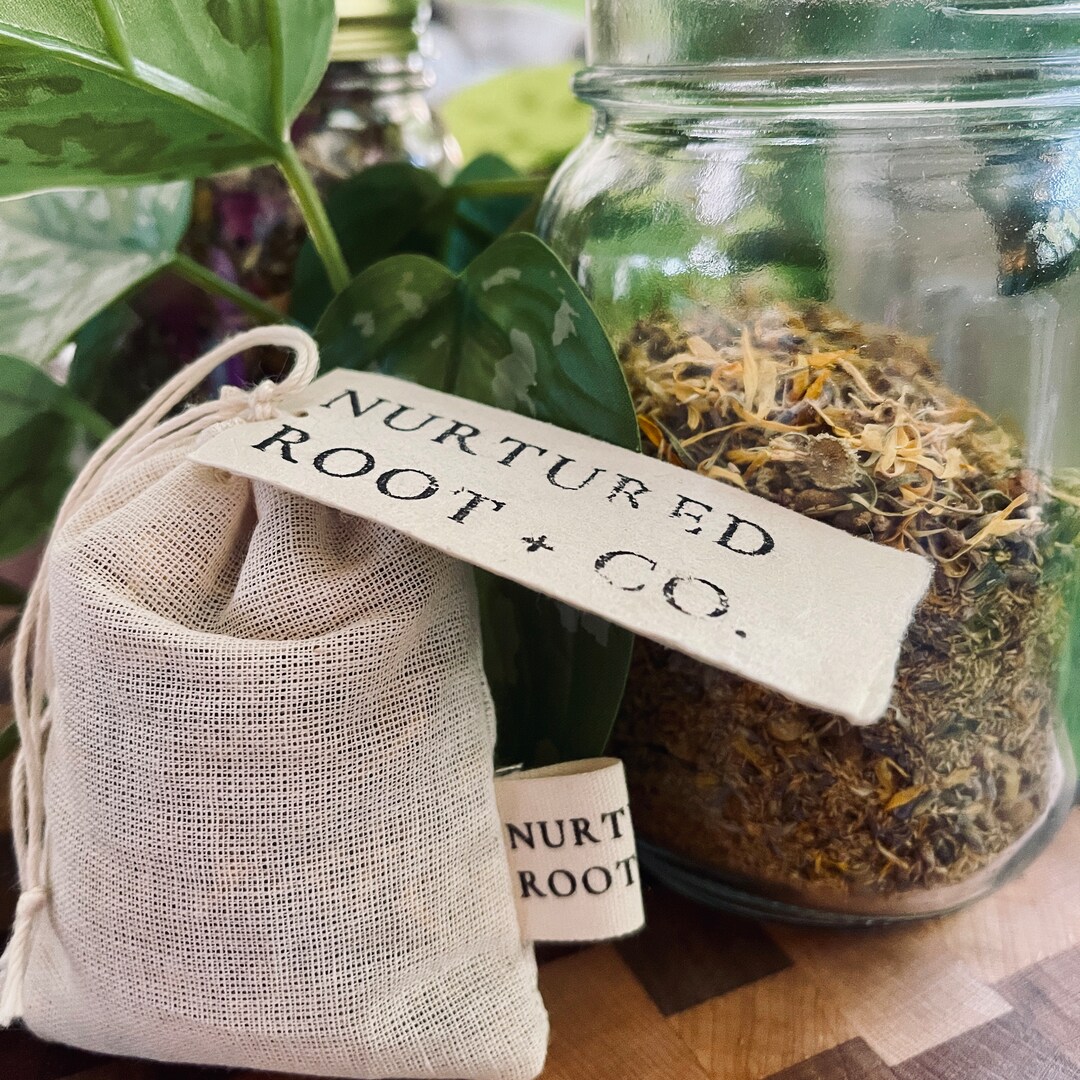 Herbal Sitz Bath Tea Sachet Postpartum Bath Tea Set of Two - Etsy