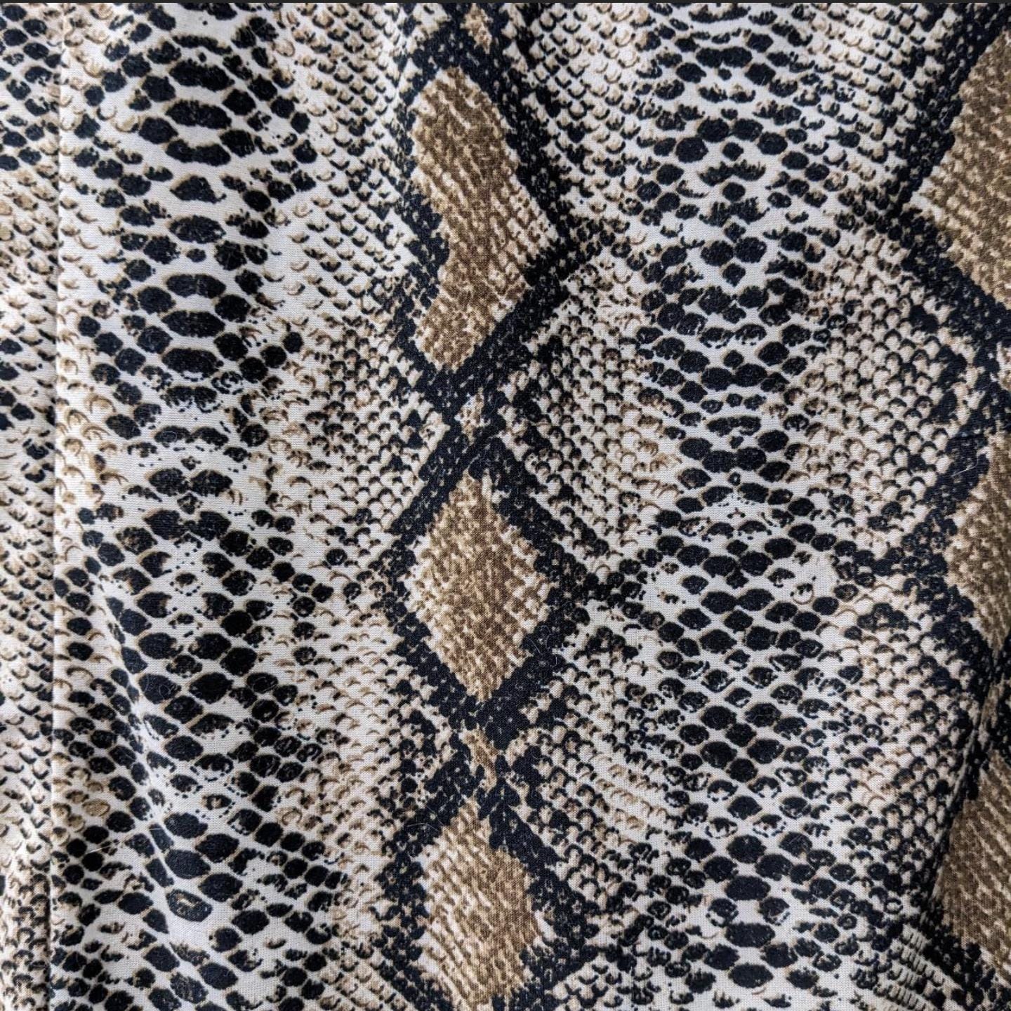 Y2k Snake Skirt Vintage Y2k Goth Snake Skin Print Mini Skirt Vtg 00s ...