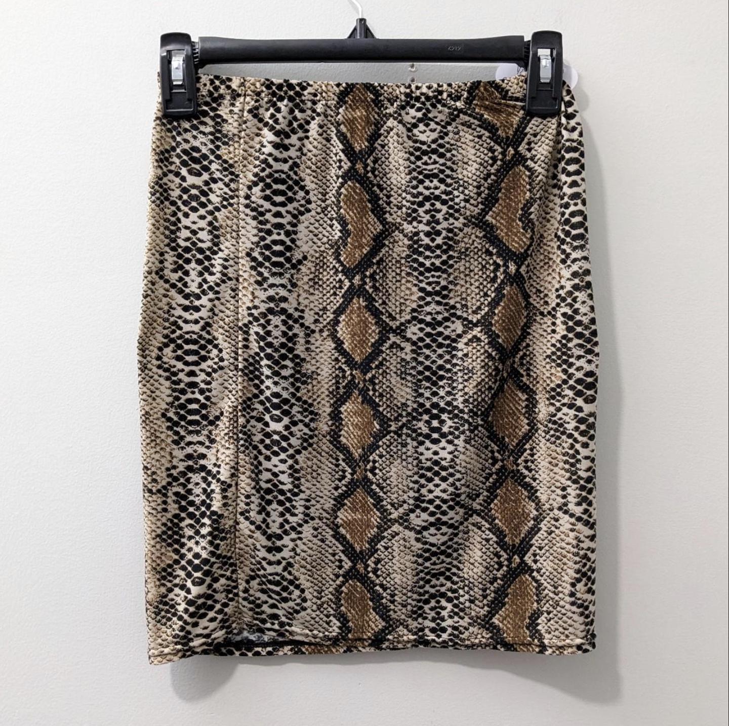 Y2k Snake Skirt Vintage Y2k Goth Snake Skin Print Mini Skirt Vtg 00s ...