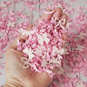 Pink Bow Birthday Banner Coquette Party Decorations Girly First ...