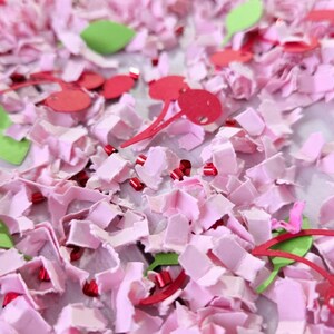 Cherry Confetti Party Decorations Cherry on Top First Birthday Confetti ...