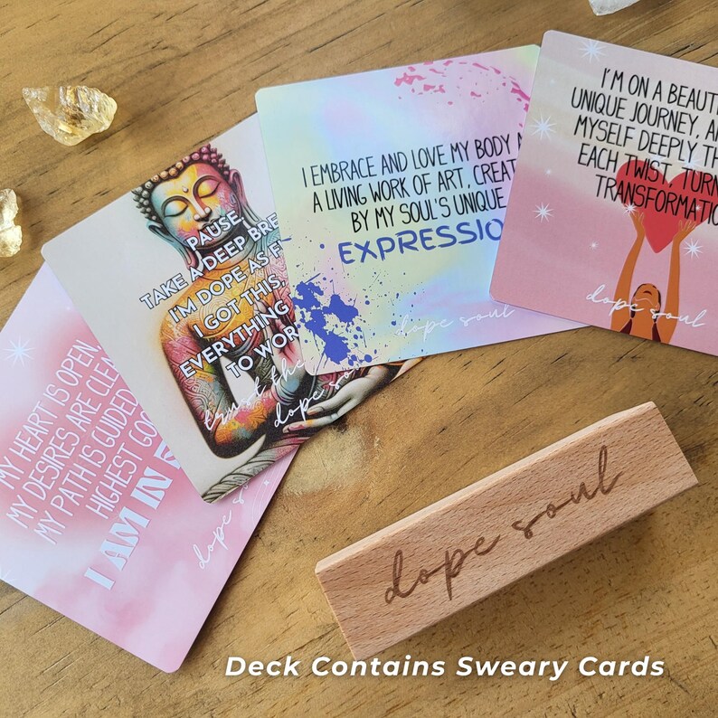 Dope Soul Affirmation Cards | Self-love, Confidence & Personal ...