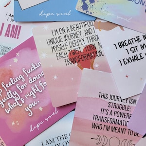 Dope Soul Affirmation Cards for Women: (lightly Dented Box) 54 ...