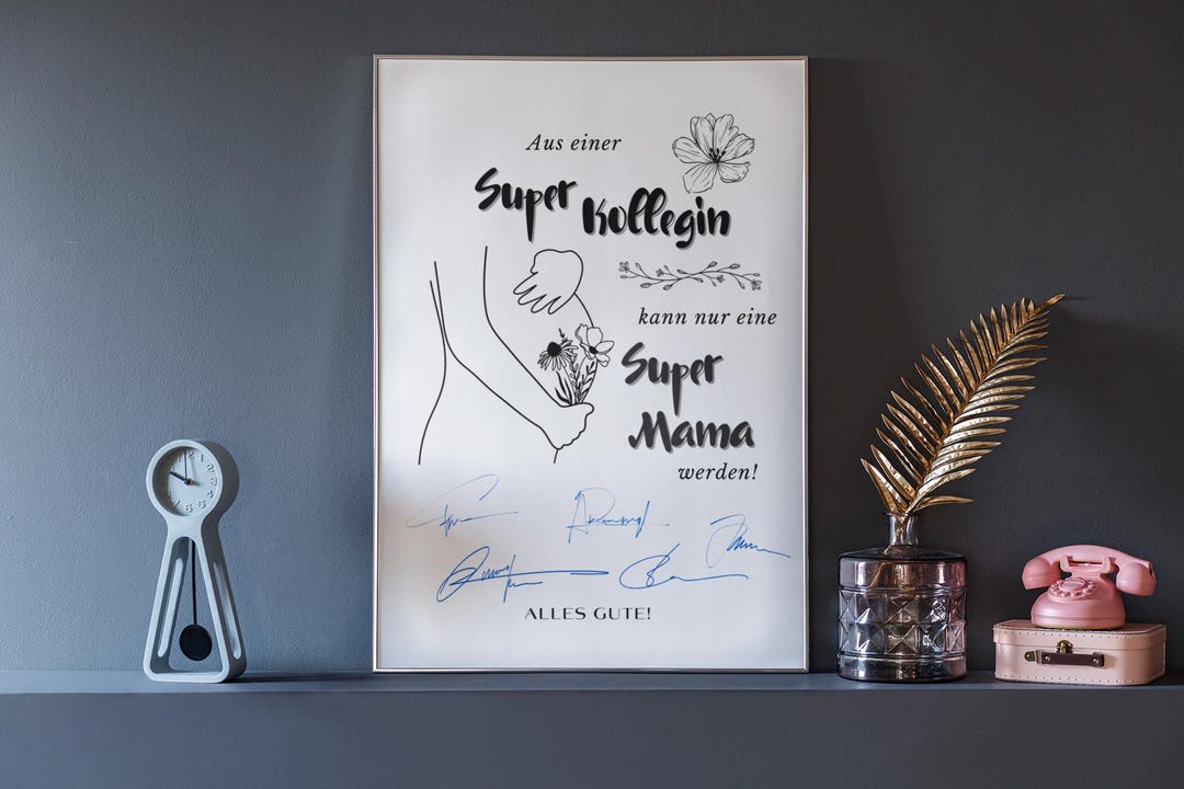 Farewell to Maternity Leave, Farewell Gift for a Colleague, Farewell ...