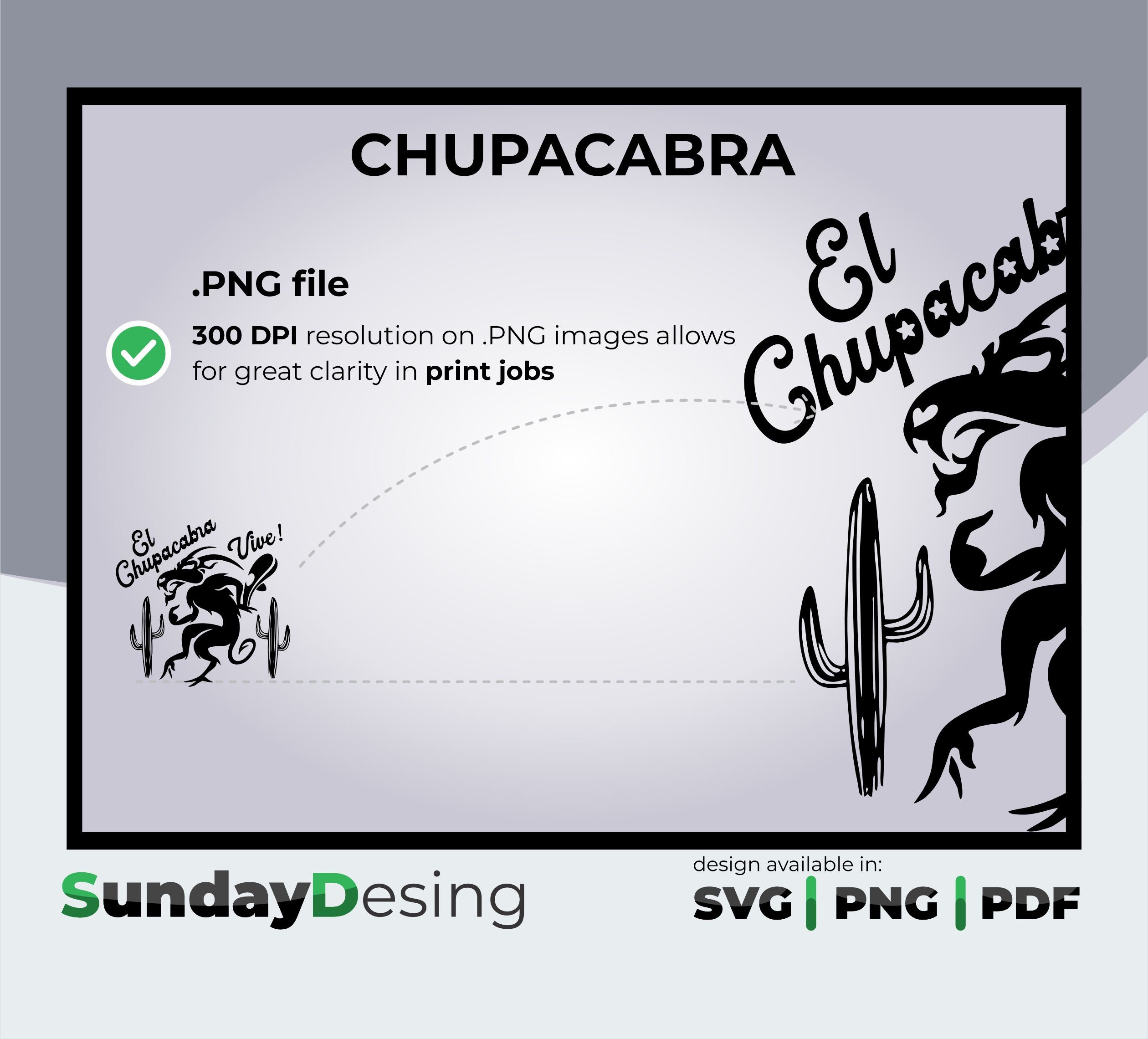 Chupacabra Designs, Svg, Png, Chupacabra Florklore Mexican, Cryptid ...