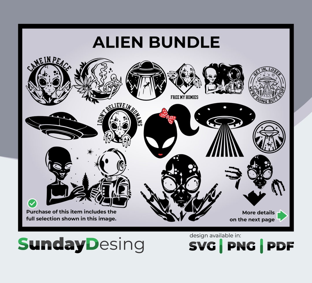 Aliens SVG, Aliens Cut File, Spaceship Svg, Aliens Clipart, Ufo Svg ...