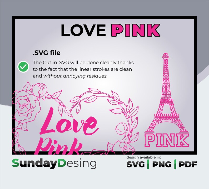 Pink Love SVG, Pink SVG, Pink Love SVG Bundle, Pink Nation Svg, Pink ...