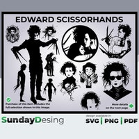 Edward Scissorhands - Etsy