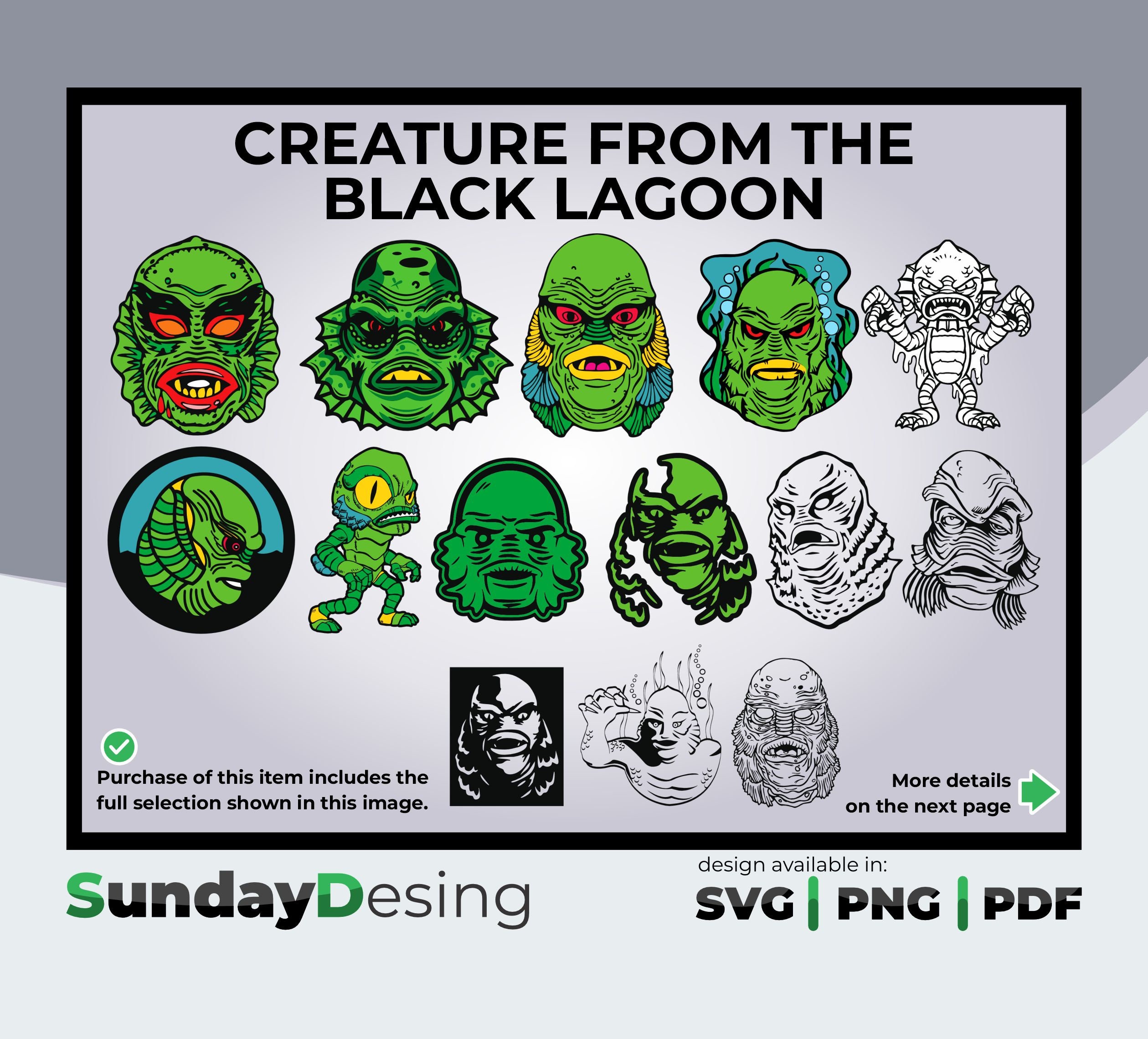 Movie Monster Clipart for Cutting Machines, SVG, Halloween Clipart, Cut ...