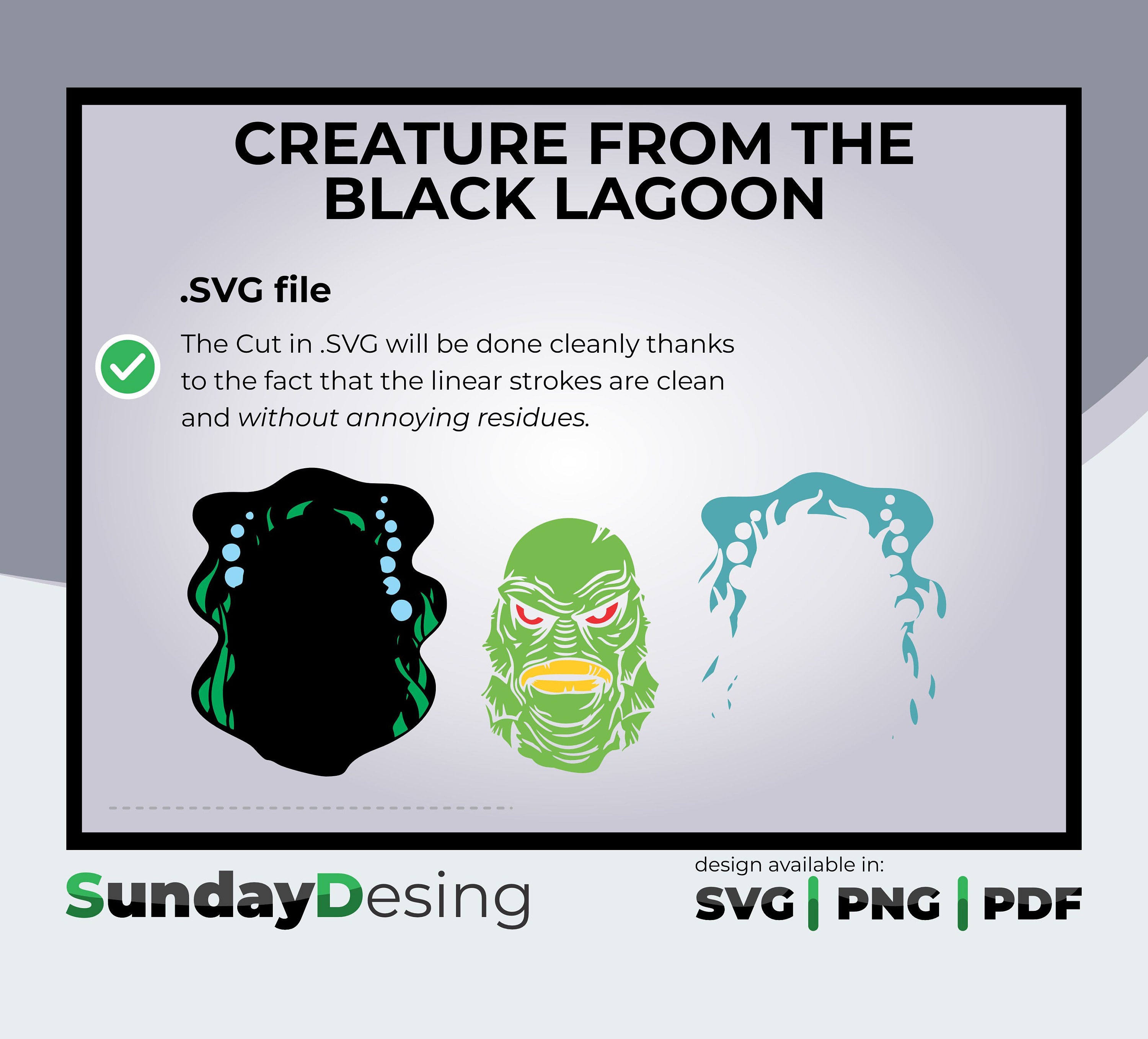 Movie Monster Clipart for Cutting Machines, SVG, Halloween Clipart, Cut ...