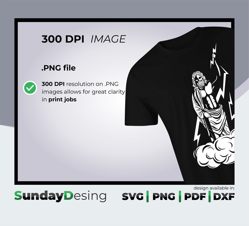 GOD ZEUS, God of Thunder Vector, Dxf, Png, Ai, God Zeus on the Throne ...