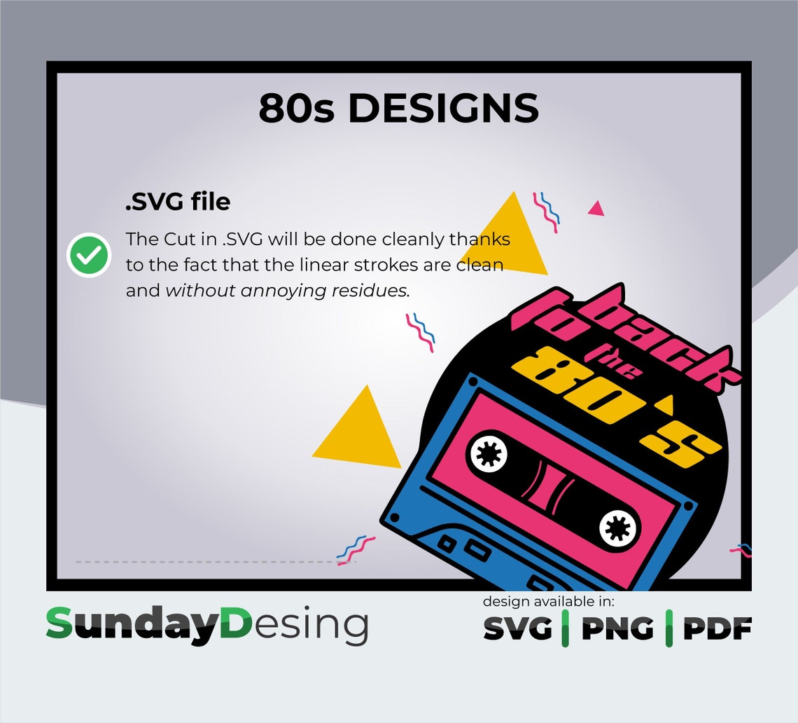 Retro 80s Svg, Made in the 80s, Love 80s Svg, Birthday Svg, Made in the ...