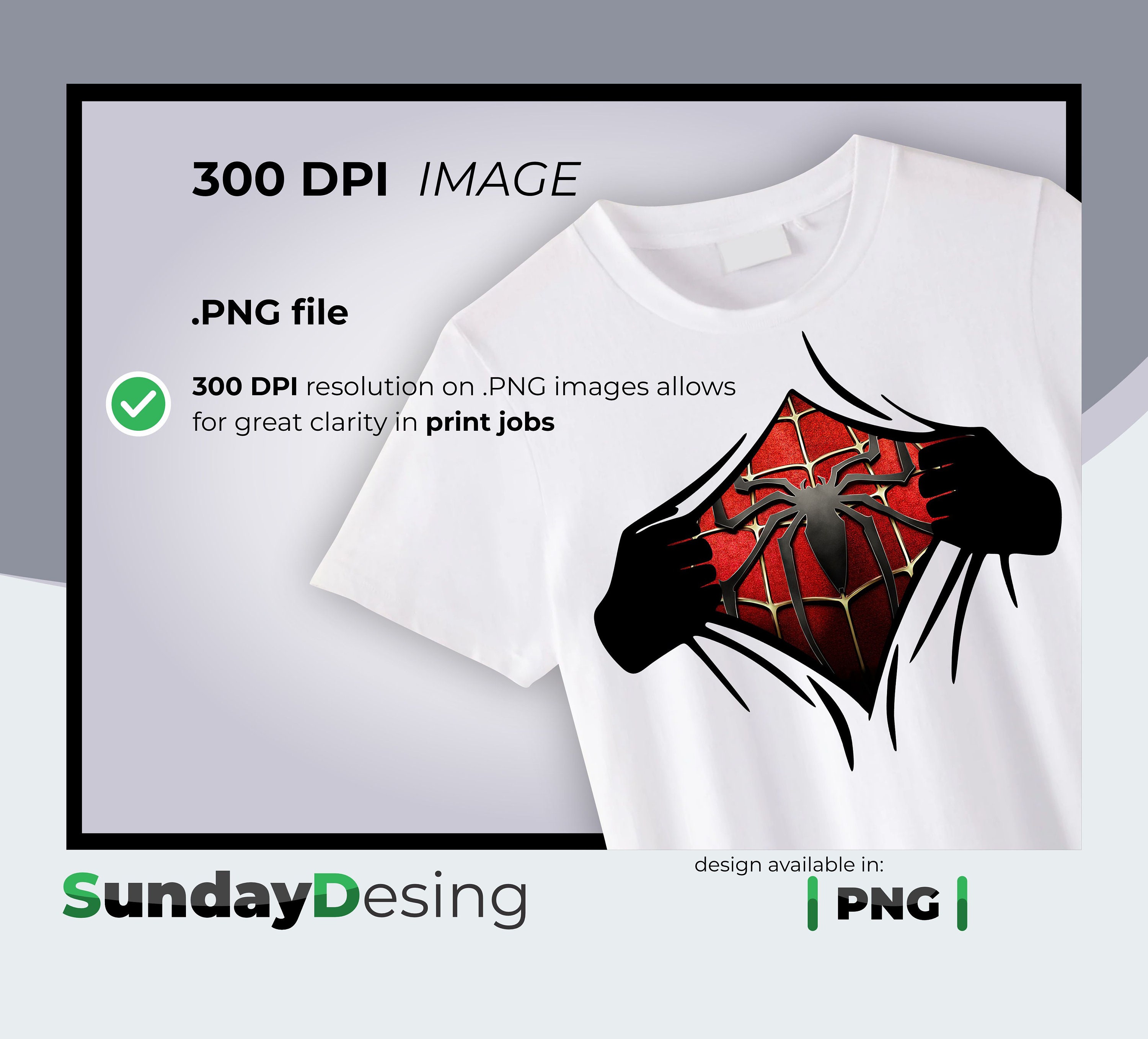 Spiderman Chest Logo, Png Sublimation Design, Spiderman Ripped CLIPART ...
