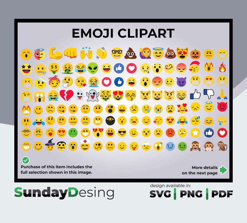 Emoji Svg, Emoji Collection, Emoji Svg Files, Emoji Clipart, Smiley ...