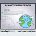 Earth Love, Cartoon Planet Earth Design Svg, Layered Planet Earth Art ...