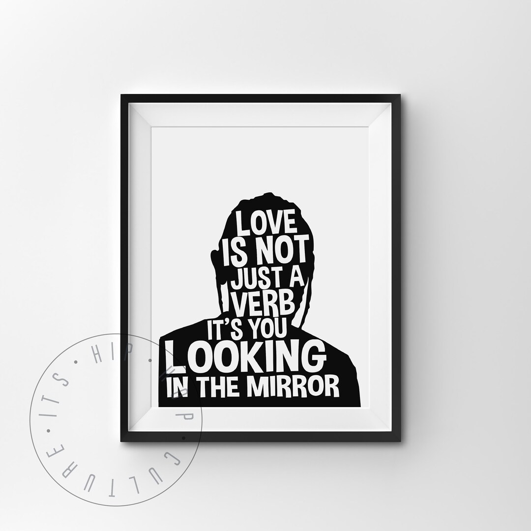 Rapper Portrait Poster Hip Hop Quote Rap Music Lyrics Old School Rap ...