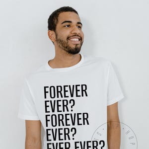 Forever Ever Unisex Tee Forever Ever Hip Hop Shirt Rap Lyrics Shirt Hip ...