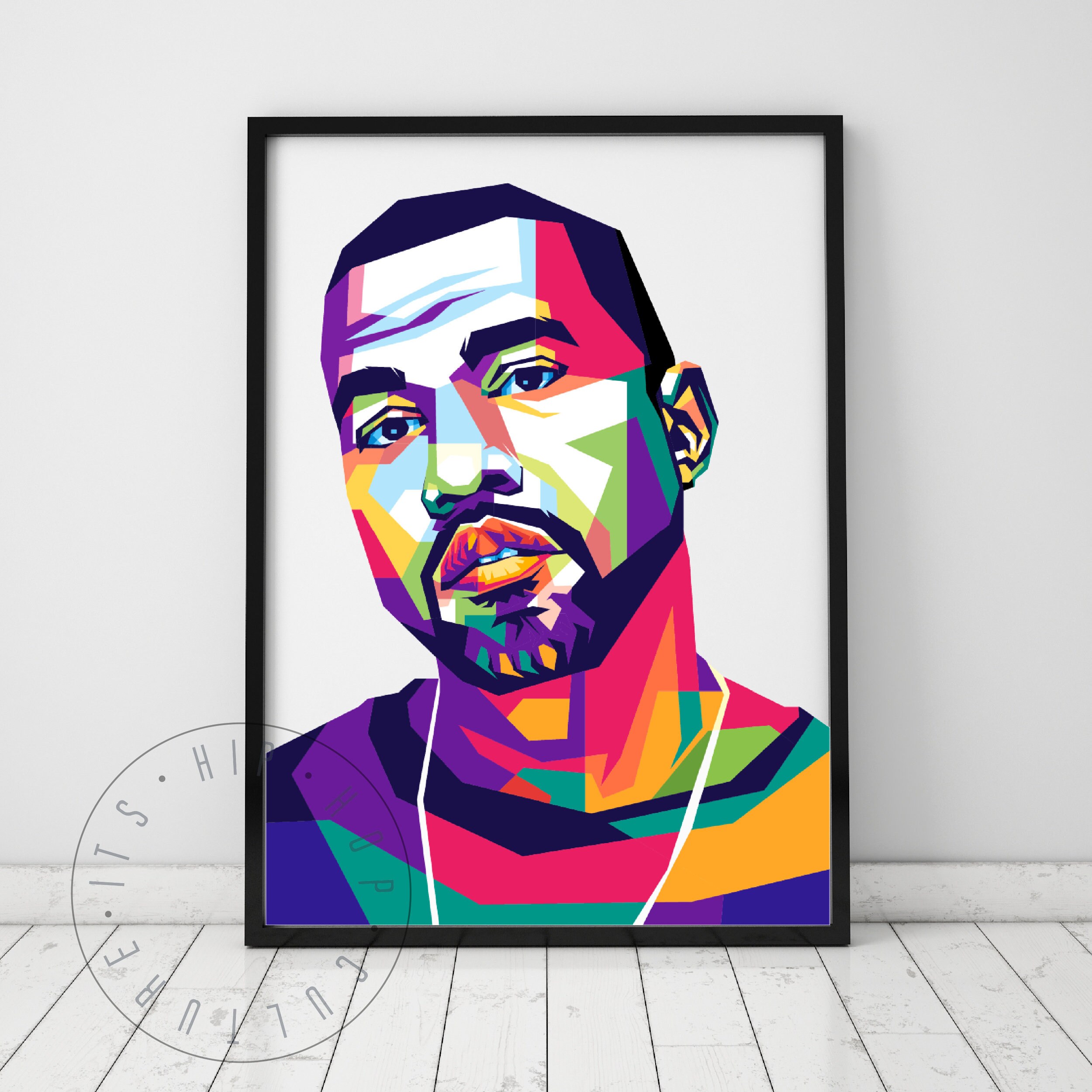 Set of 2 Rap Posters Forever Ever Lyrics Hip Hop Lover Print Rapper ...
