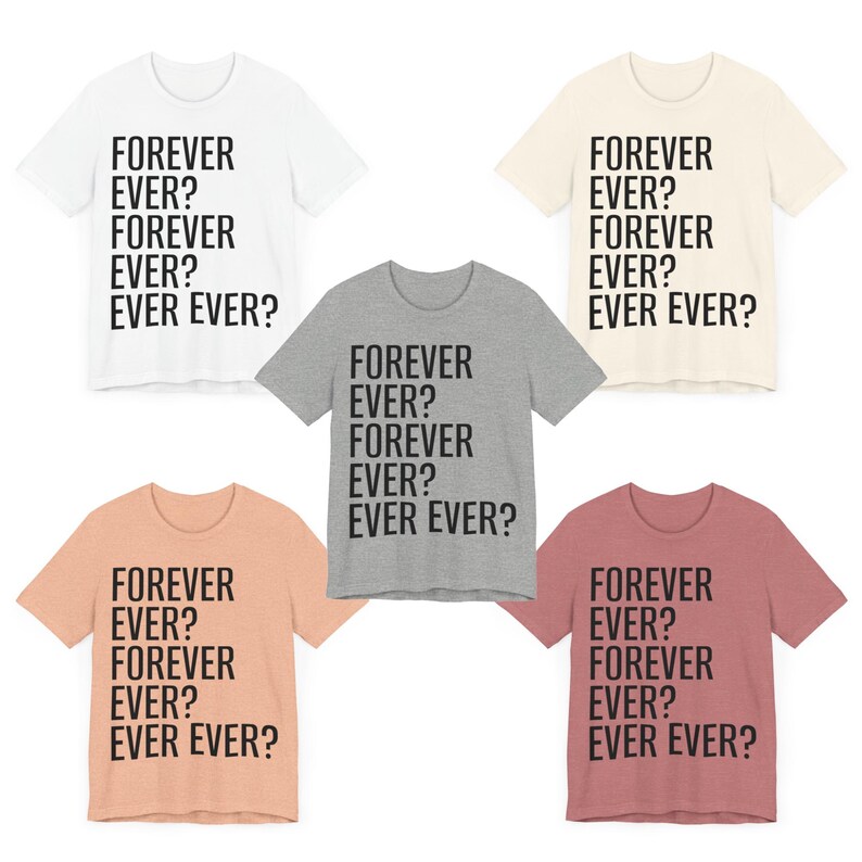Forever Ever Unisex Tee Forever Ever Hip Hop Shirt Rap Lyrics Shirt Hip ...