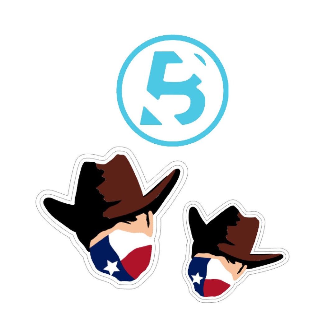 Lone Star Ranger Stickers. Two (2) Waterproof Stickers. - Etsy