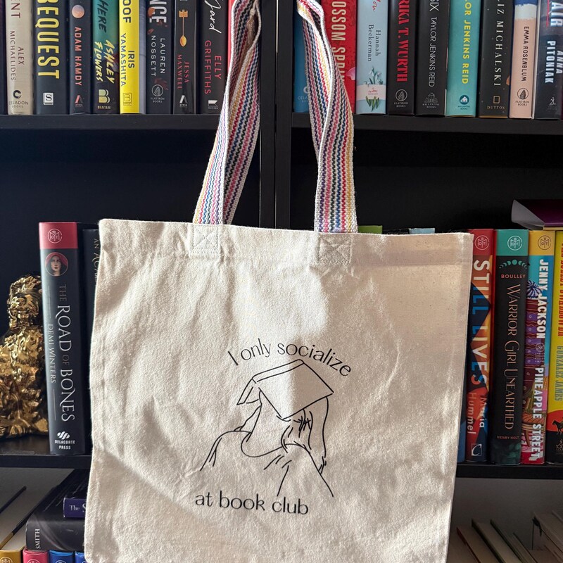 Book Club Tote Bags - Etsy