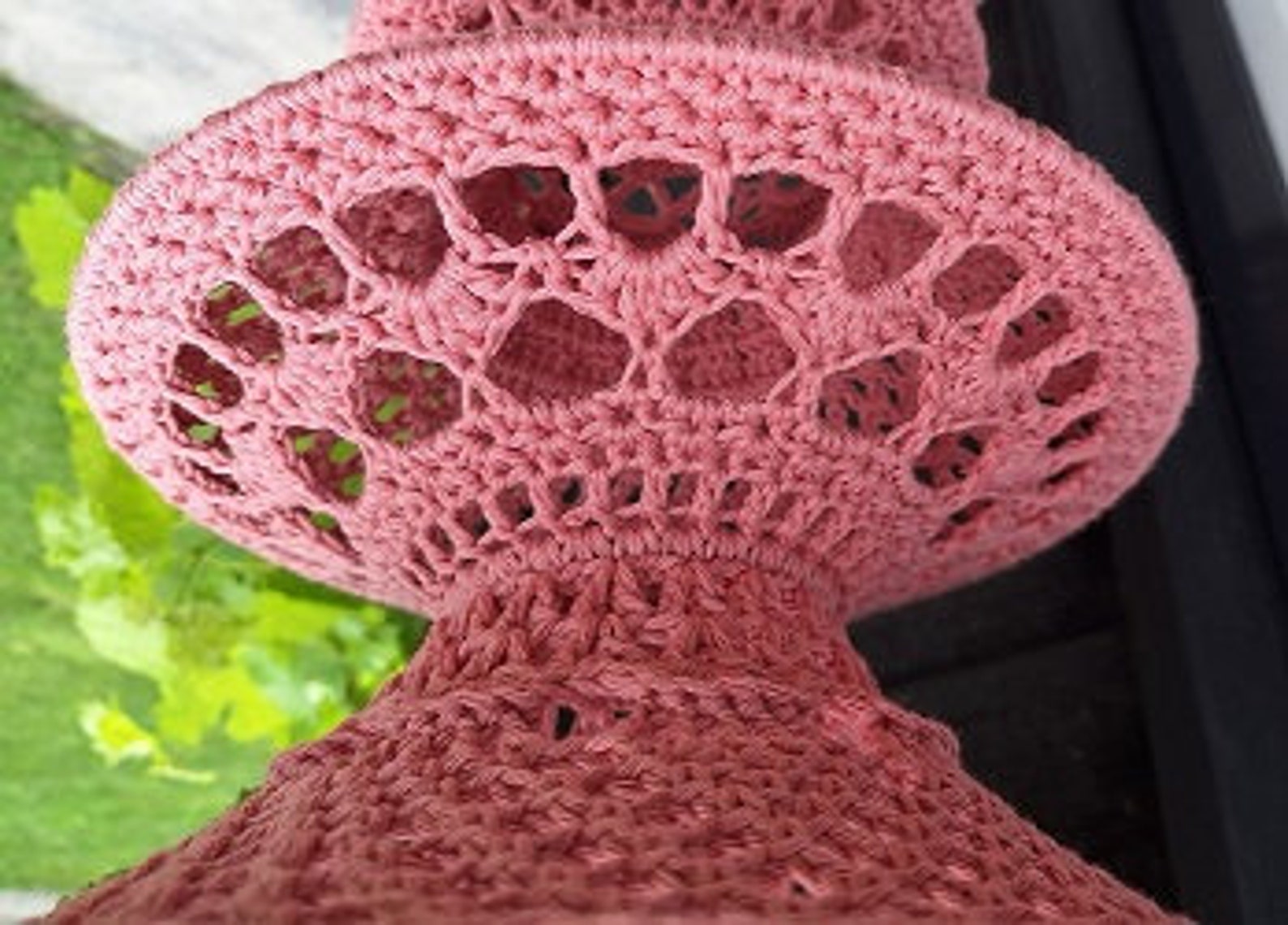 Crochet Pattern Fishing Net / Chandelier “stephanie” With Free Pattern ...