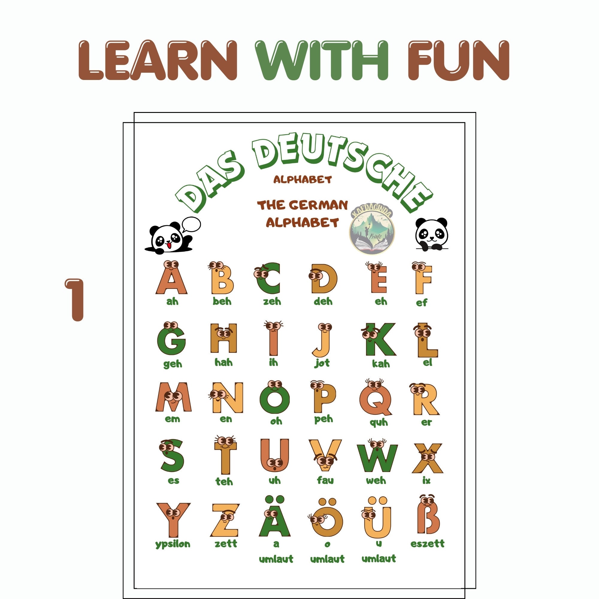 German Learning Worksheets,alphabet, Reading,writing,practicing ...