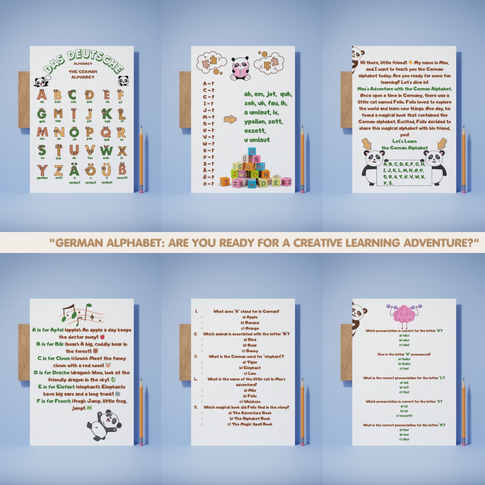 German Learning Worksheets,alphabet, Reading,writing,practicing ...