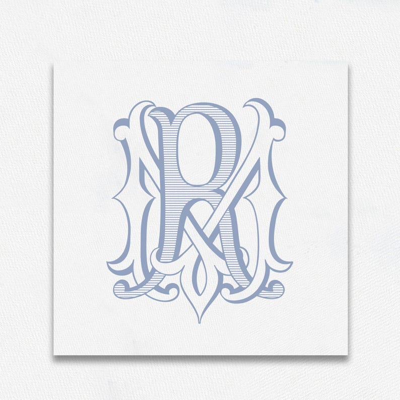 MR-RM Monogram, Custom Monogram, Wedding Monogram, Handmade, Wedding ...