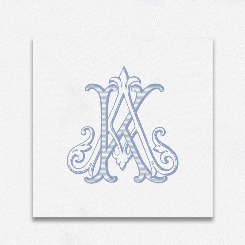 Ak Monogram Wedding - Etsy
