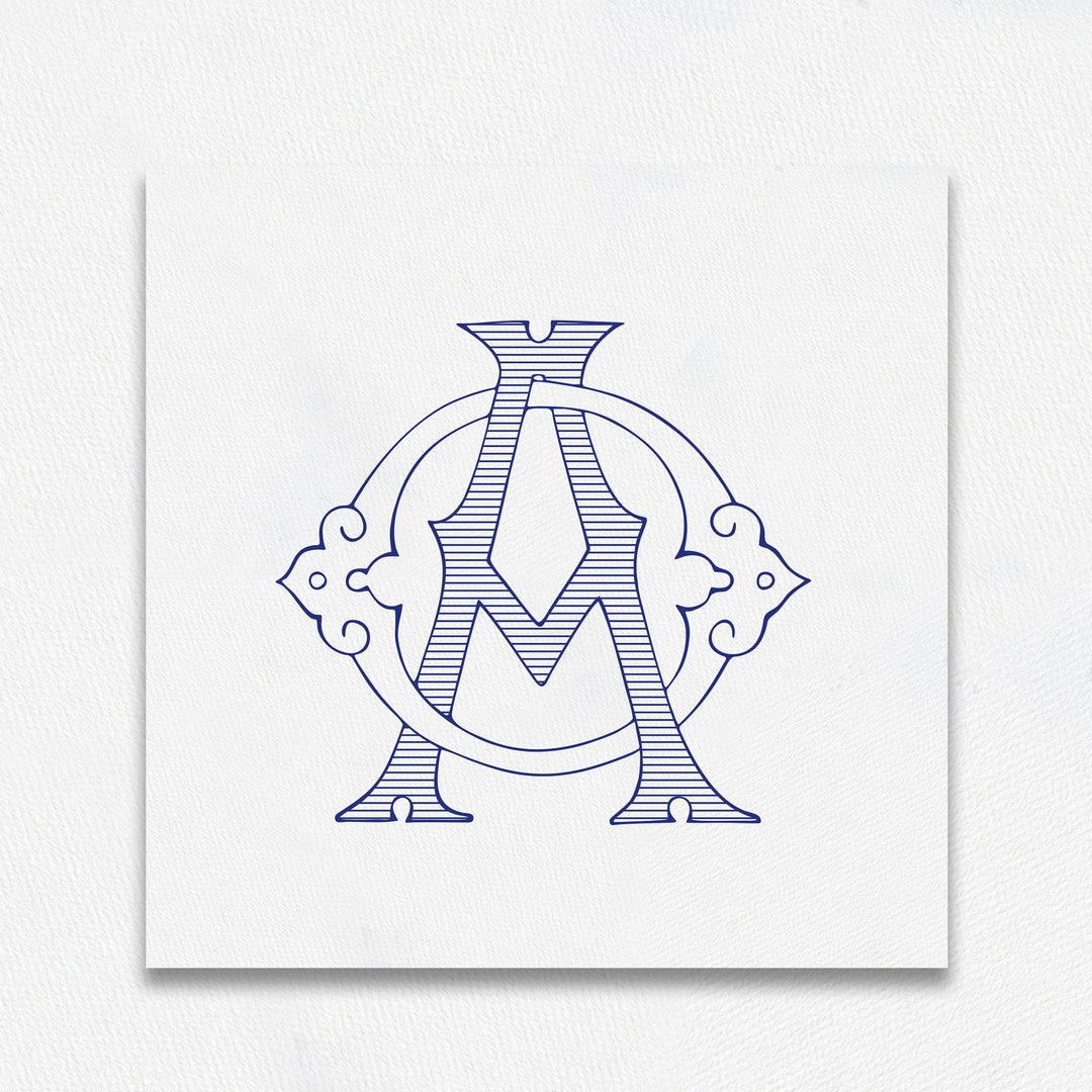 AO, OA Monogram,svg Monogram,wedding Monogram,handmade,instant Download ...