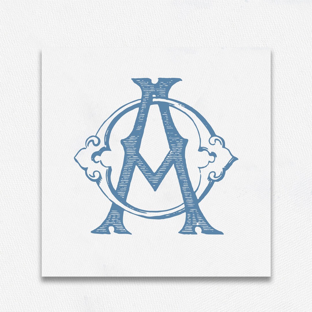 AO - OA Monogram, Custom Monogram, Wedding Monogram, Handmade, Wedding ...
