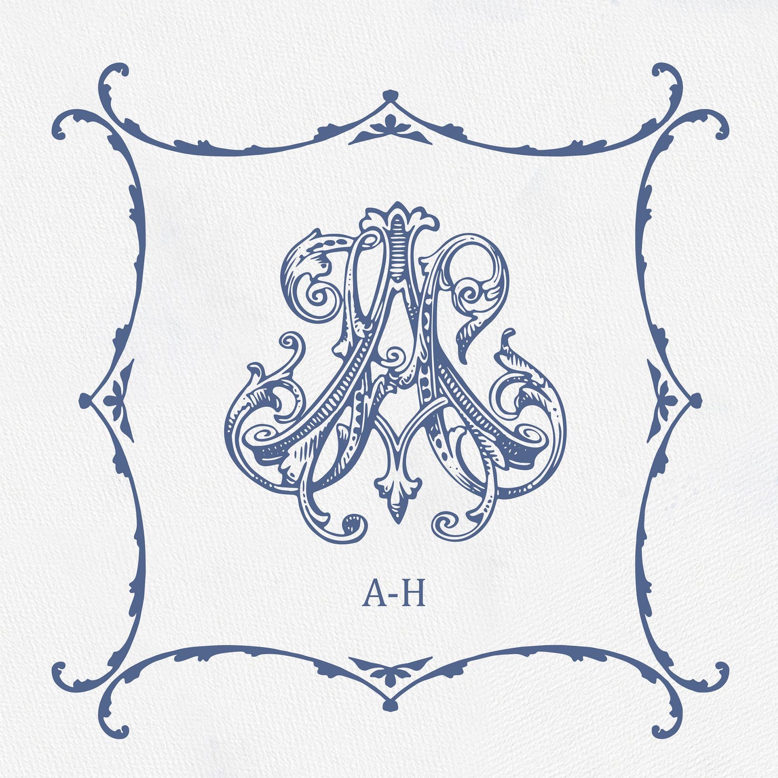 Vintage Intertwined Monogram Bundle: Wedding Crest (SVG, PNG, PDF) - Etsy