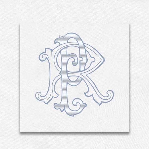 Monogram Wedding - Etsy