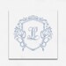 Vintage Wedding Monogram Crest: LJ JL Initials (digital Download) - Etsy