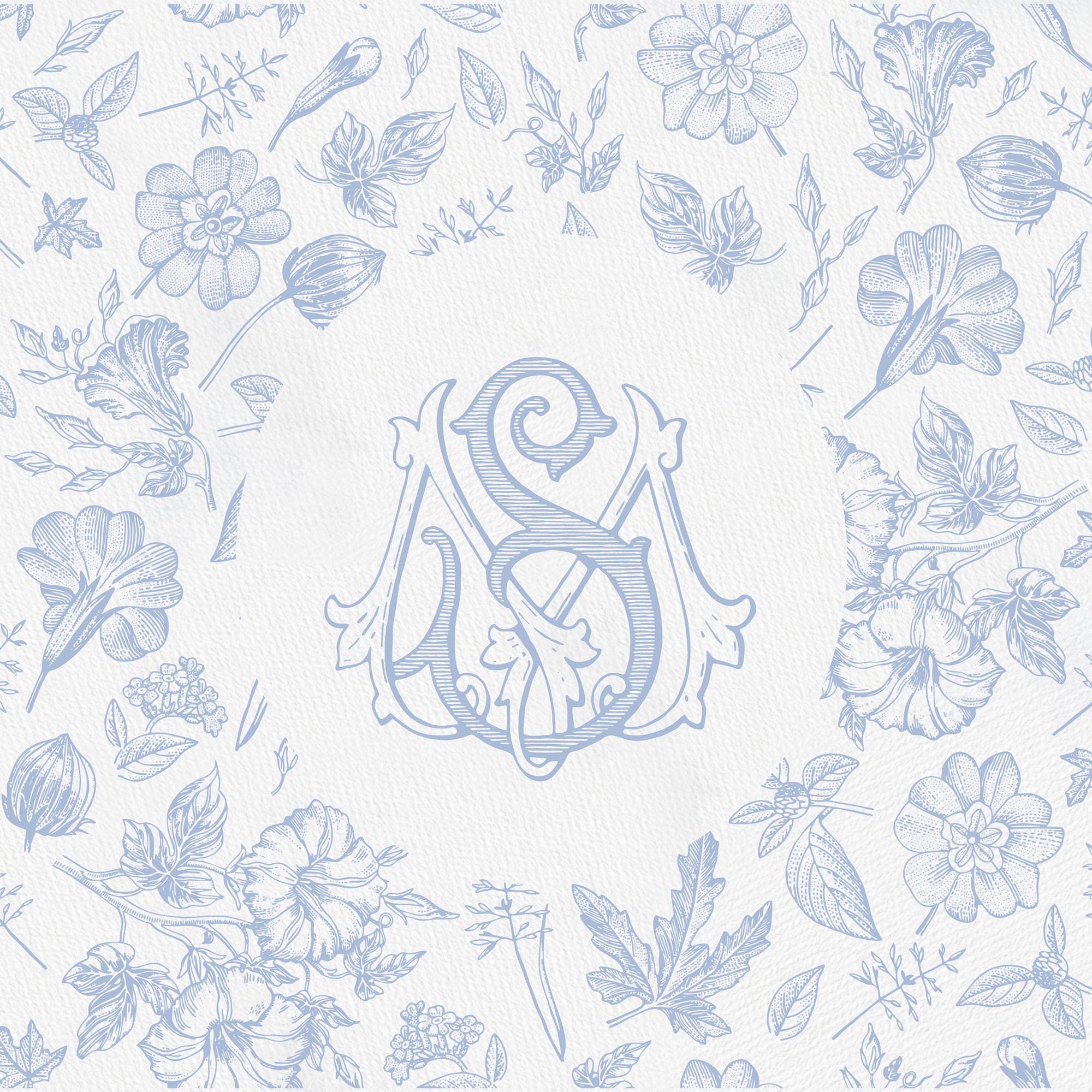 MS-SM Monogram, Custom Monogram, Wedding Monogram, Handmade, Wedding ...